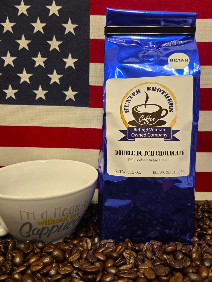 Double Dutch Chocolate Ground Coffee – Hunter Brothers Coffee